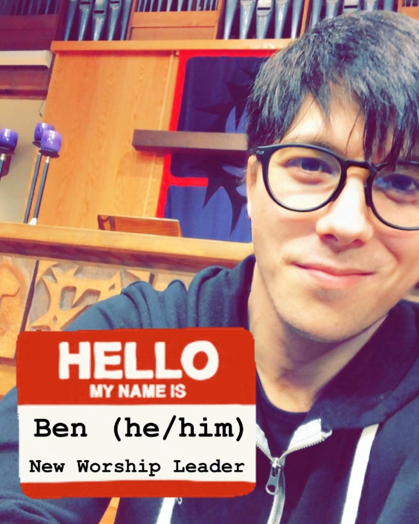 Welcome, Ben! - University Gathering United Methodist Church