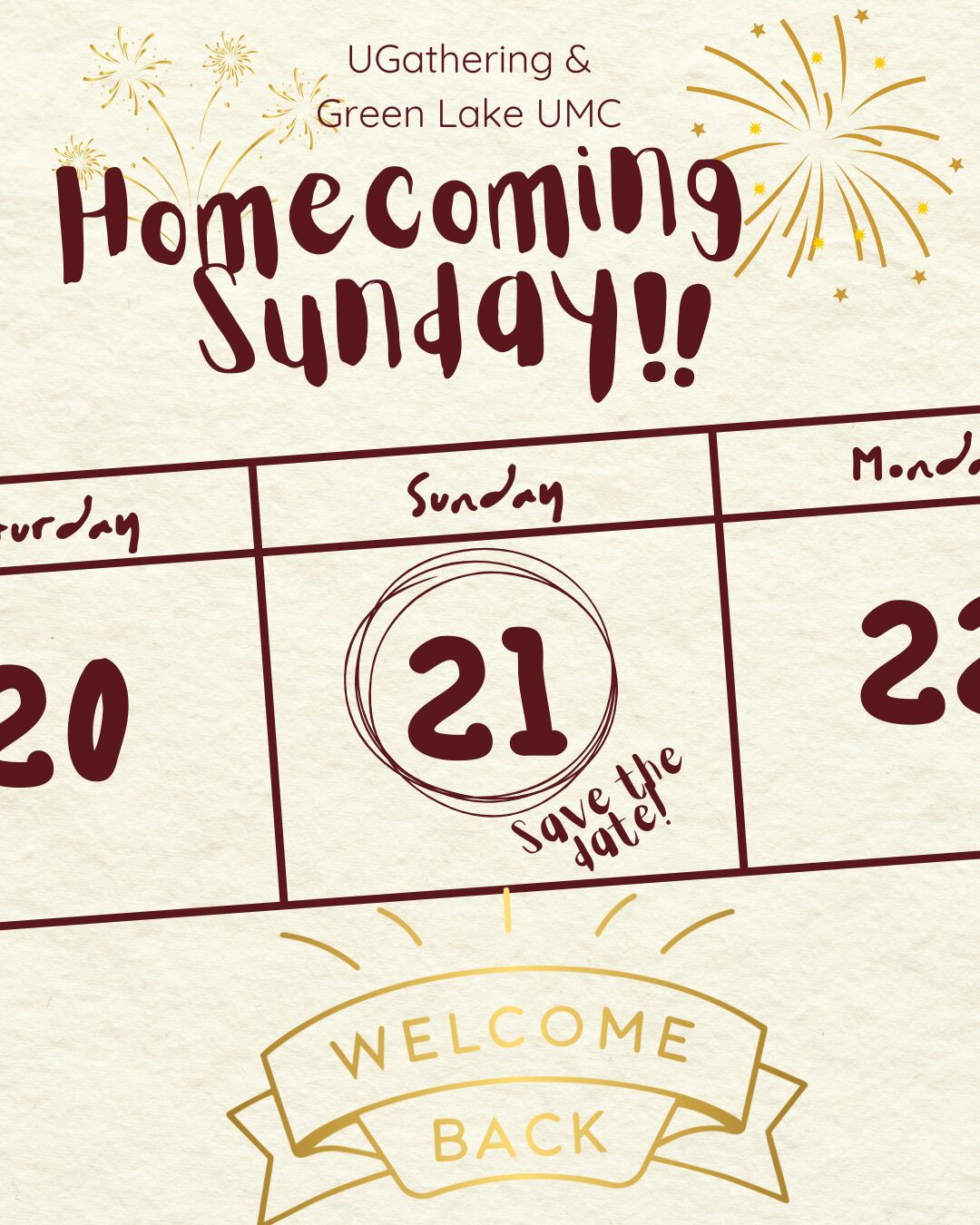 Homecoming Sunday & Memory Lane Project - University Gathering United ...